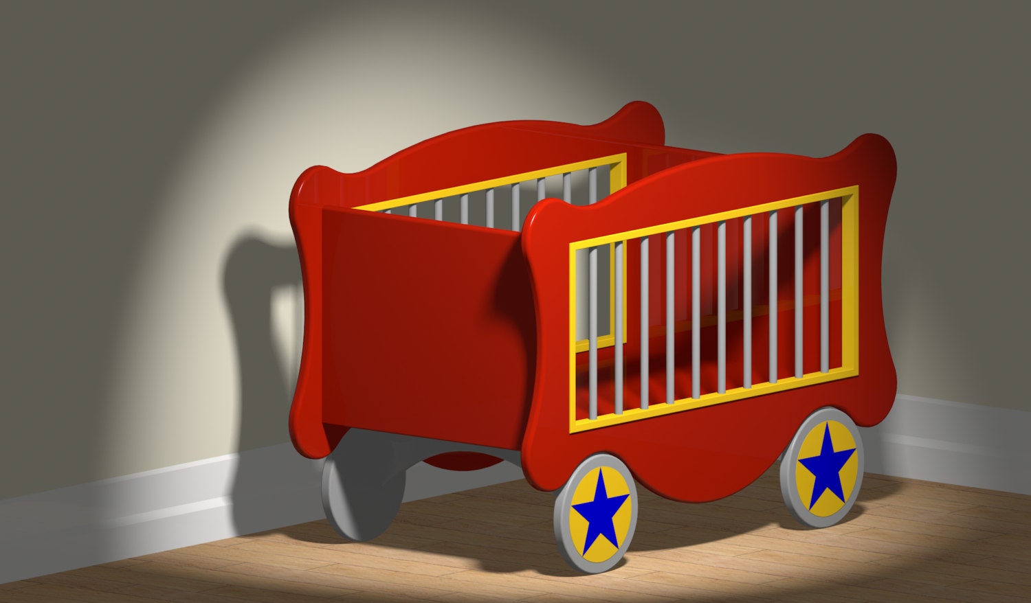 Digital Download: Circus Wagon Toy Box Woodworking Plan - Etsy
