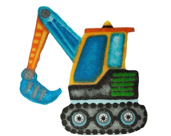 Digger Applique | Etsy