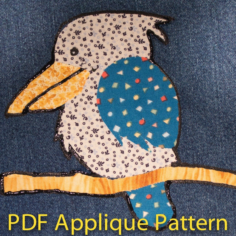 Bird Applique Pattern - Etsy