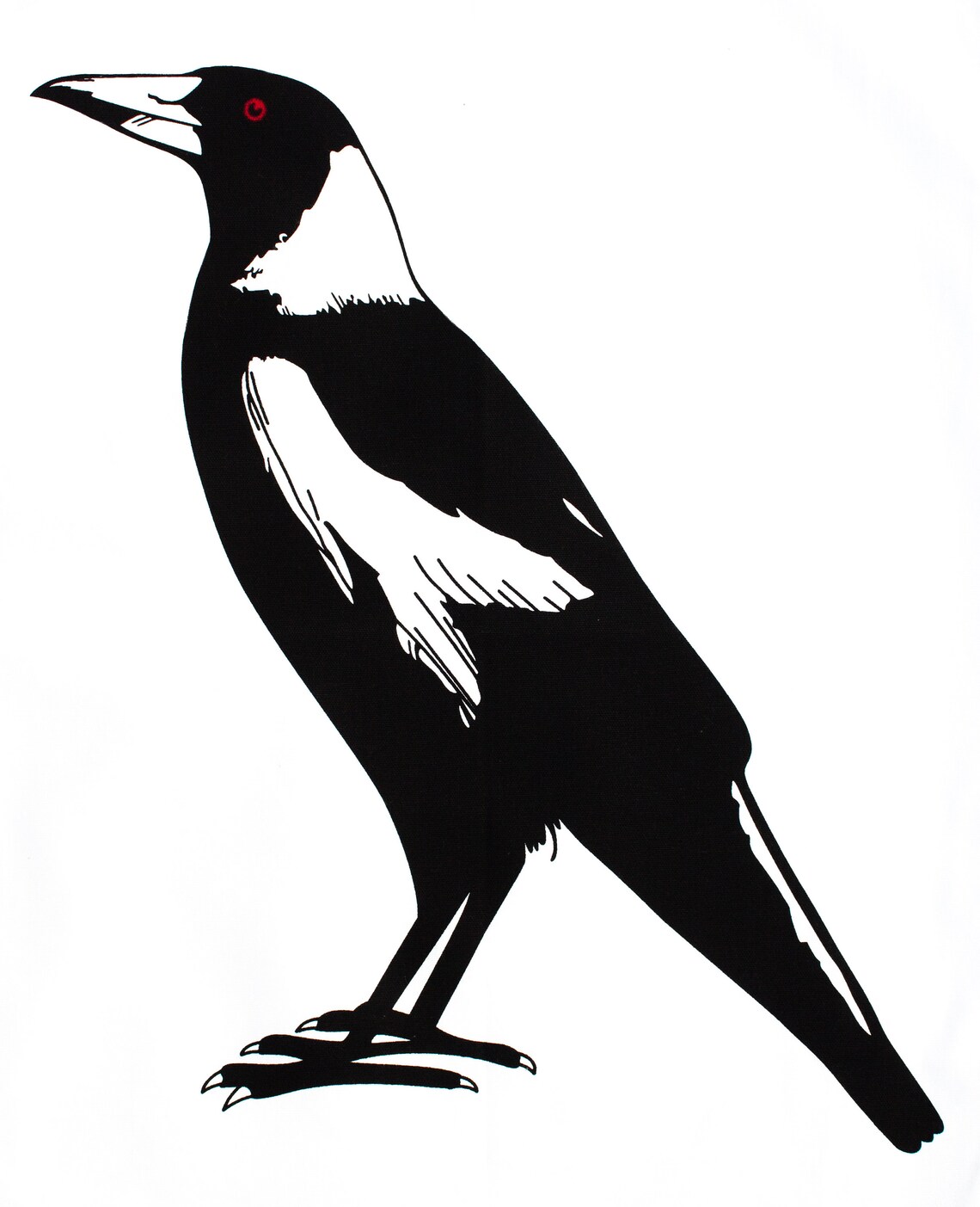 Magpie PDF Cross Stitch Pattern Instant Download - Etsy Australia