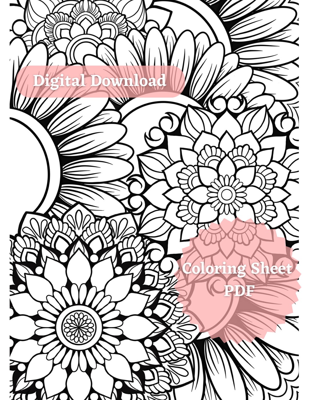 Coloring Sheet / Digital Download / PDF - Etsy