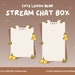 Twitch Chat Overlay Stream Chat Box Kawaii Lemon Bear Design Just ...
