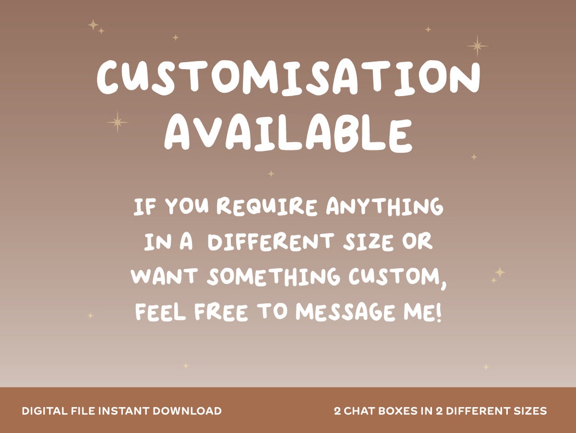 Twitch Chat Overlay Stream Chat Box Kawaii Lemon Bear Design Just ...