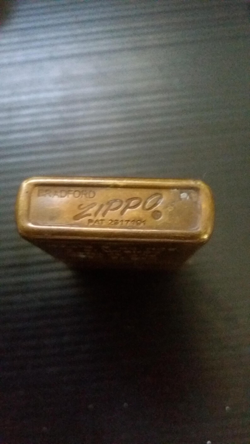 Vietnam War Zippo With Parachute Wings A/O Ban Me Thuot 64-65, Copper ...