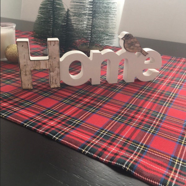 Scottish Plaid Table Runner - Etsy