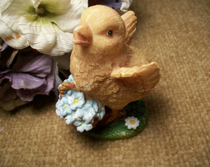 Resin Figurine, Animals, Chick Figurine, Baby Chicken, Yellow Baby ...