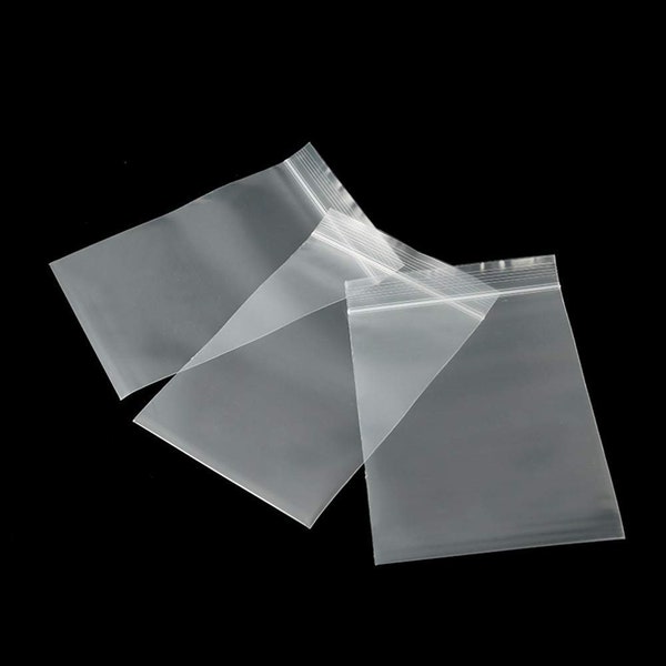 Clear Poly Bags - Etsy