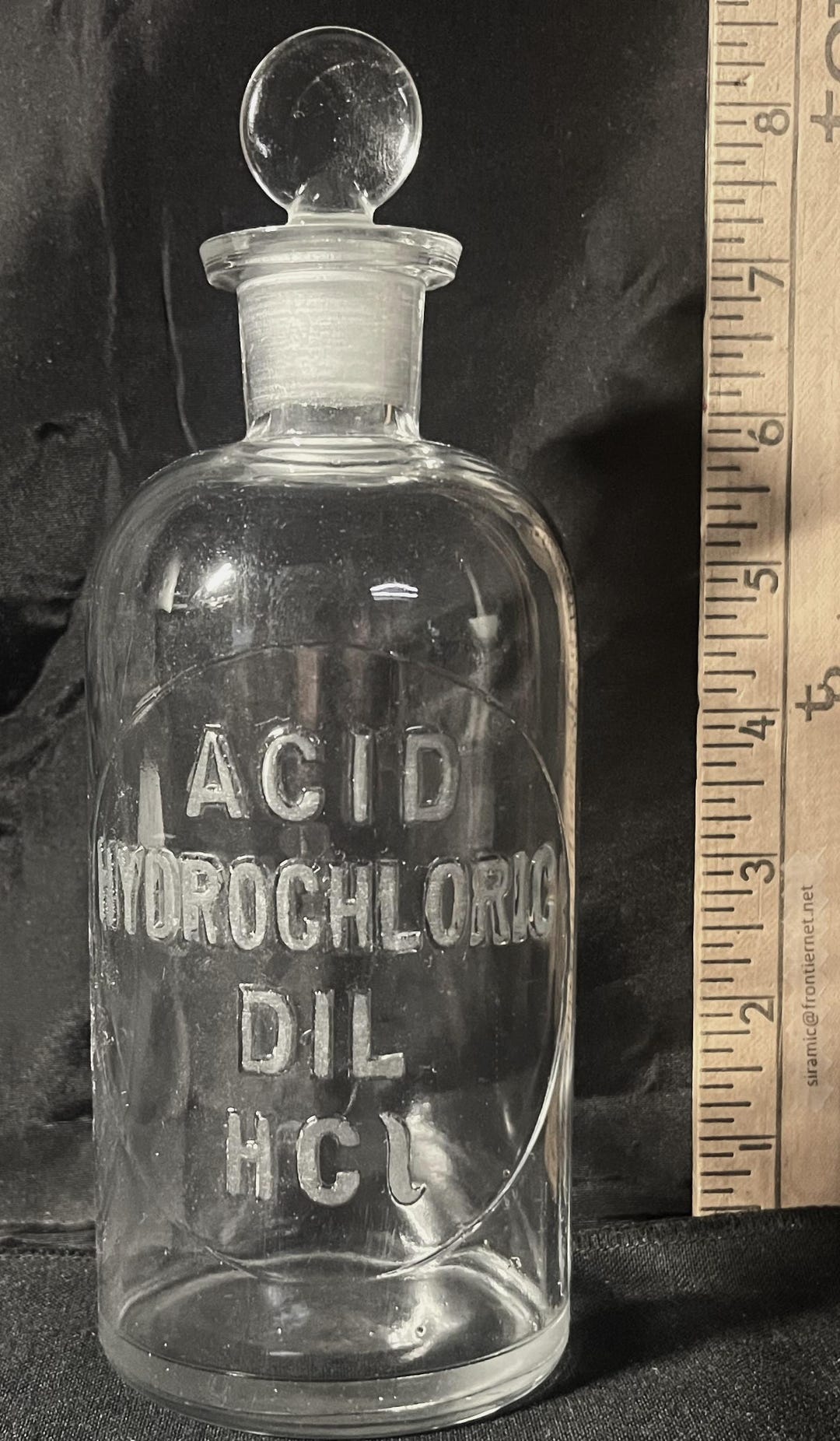 GIANT Dil Hydrochloric Acid 500ml1/2 Liter Laboratory CHEMISTRY REAGENT ...