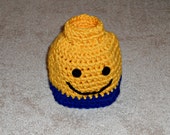 Items similar to Crocheted Lego Man Hat! Handmade to Order-Preemie ...