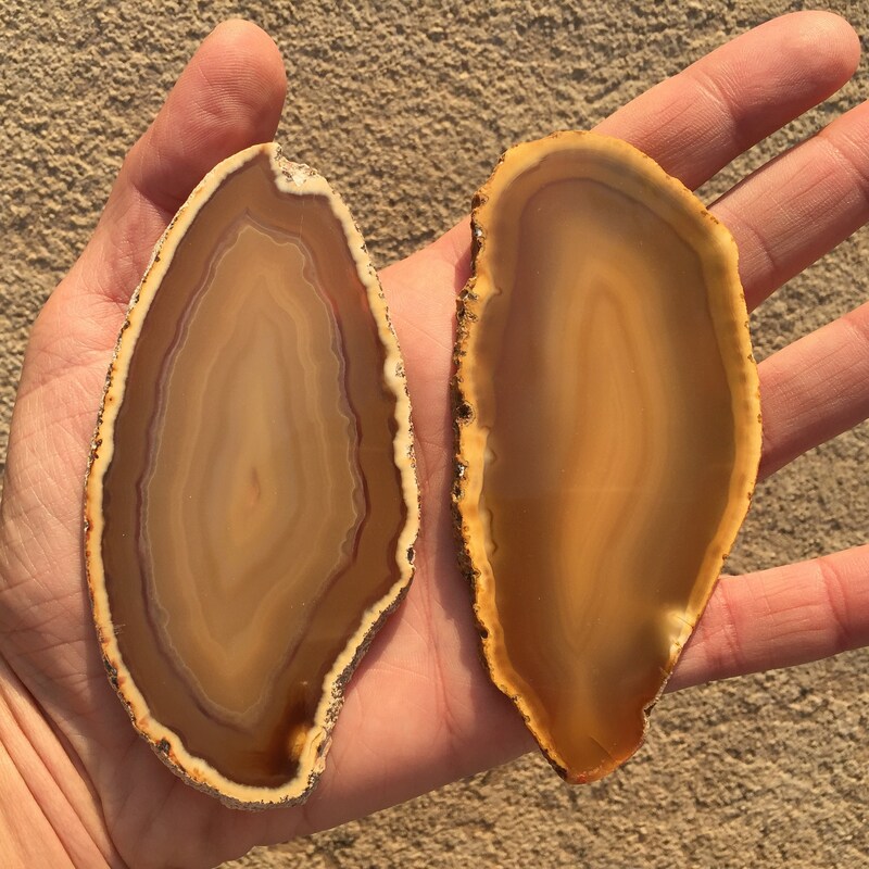 Brazilian Agate Slice - Etsy