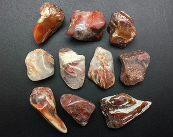6 Angel Phantom Quartz Polished Stone Bulk Lot, Amphibole Clear Quartz ...