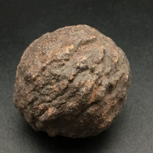 Shaman Stone, 55mm Large Raw Iron Oxide Shaman Stone Sphere, Moqui ...
