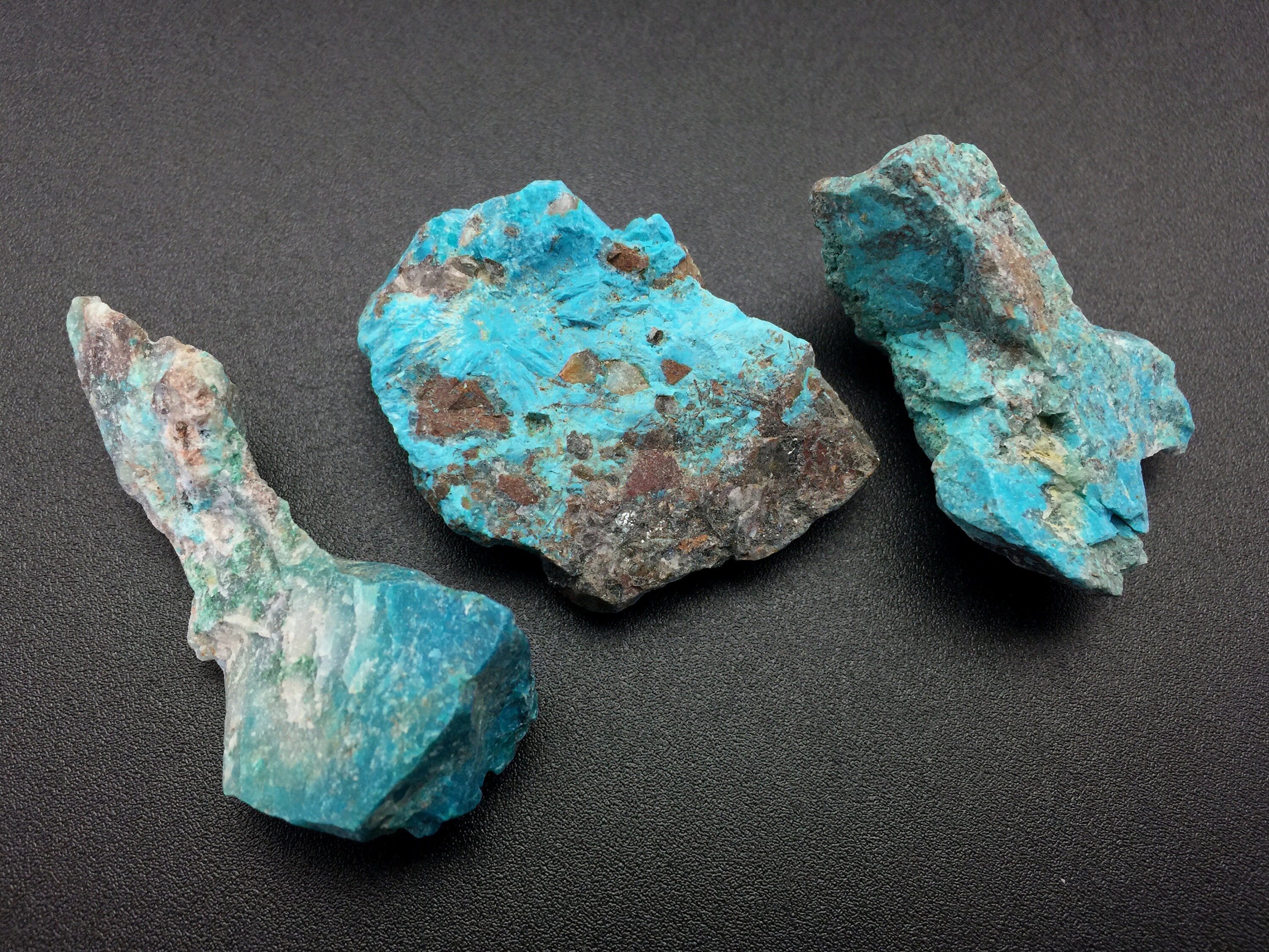3 Chrysocolla Stones Raw / Rough Turquoise Chrysocolla From - Etsy