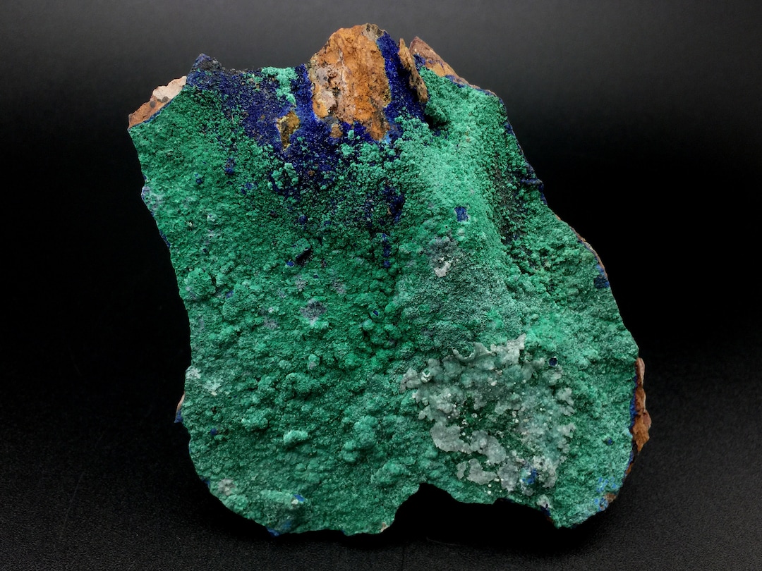Large 4.5 Inch Malachite in Matrix Specimen, Layer of Green Malachite ...