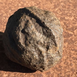 Shaman Stone, 55mm Large Raw Iron Oxide Shaman Stone Sphere, Moqui ...