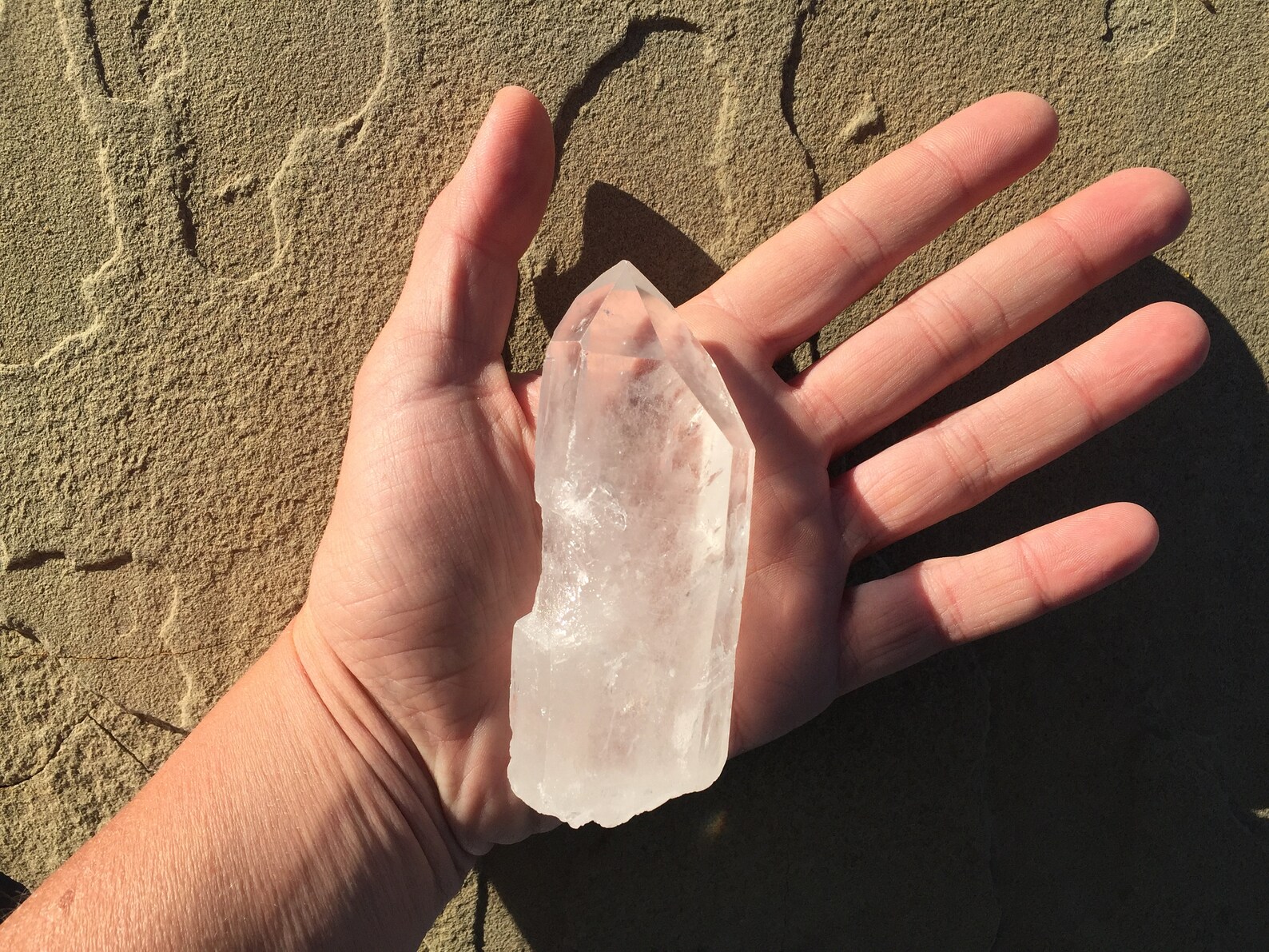 Raw Crystal 4 Inch Clear Quartz Crystal Point Natural - Etsy