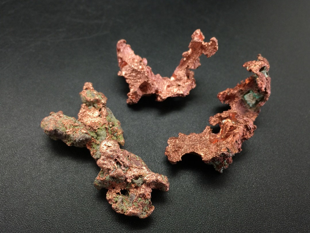 3 Native Copper Nuggets Raw Natural Copper From Michigan - Etsy