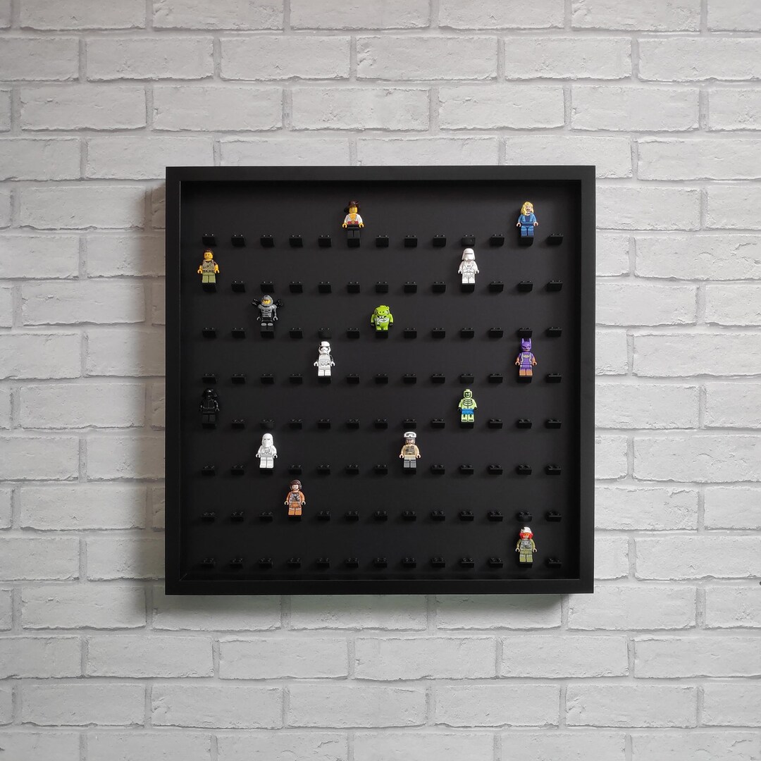 Display Frame for Lego Minifigures Large Storage Case Stand - Perspex ...