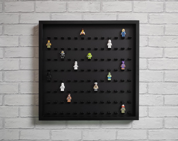 Display Frame for Lego Minifigures Large Storage Case Stand - Perspex ...