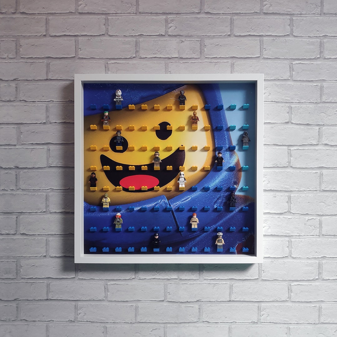 Display Frame for Lego Minifigures Large Storage Case Stand - Perspex ...