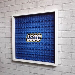 Display Frame for Lego Minifigures Large Storage Case Stand - Perspex ...