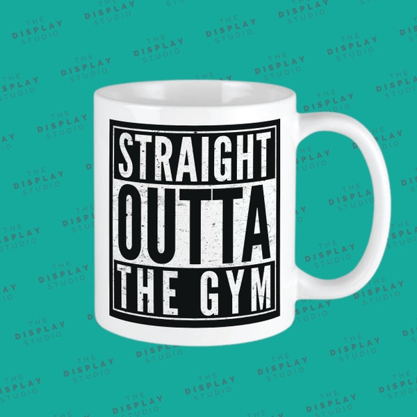 Straight Outta Gym - Etsy
