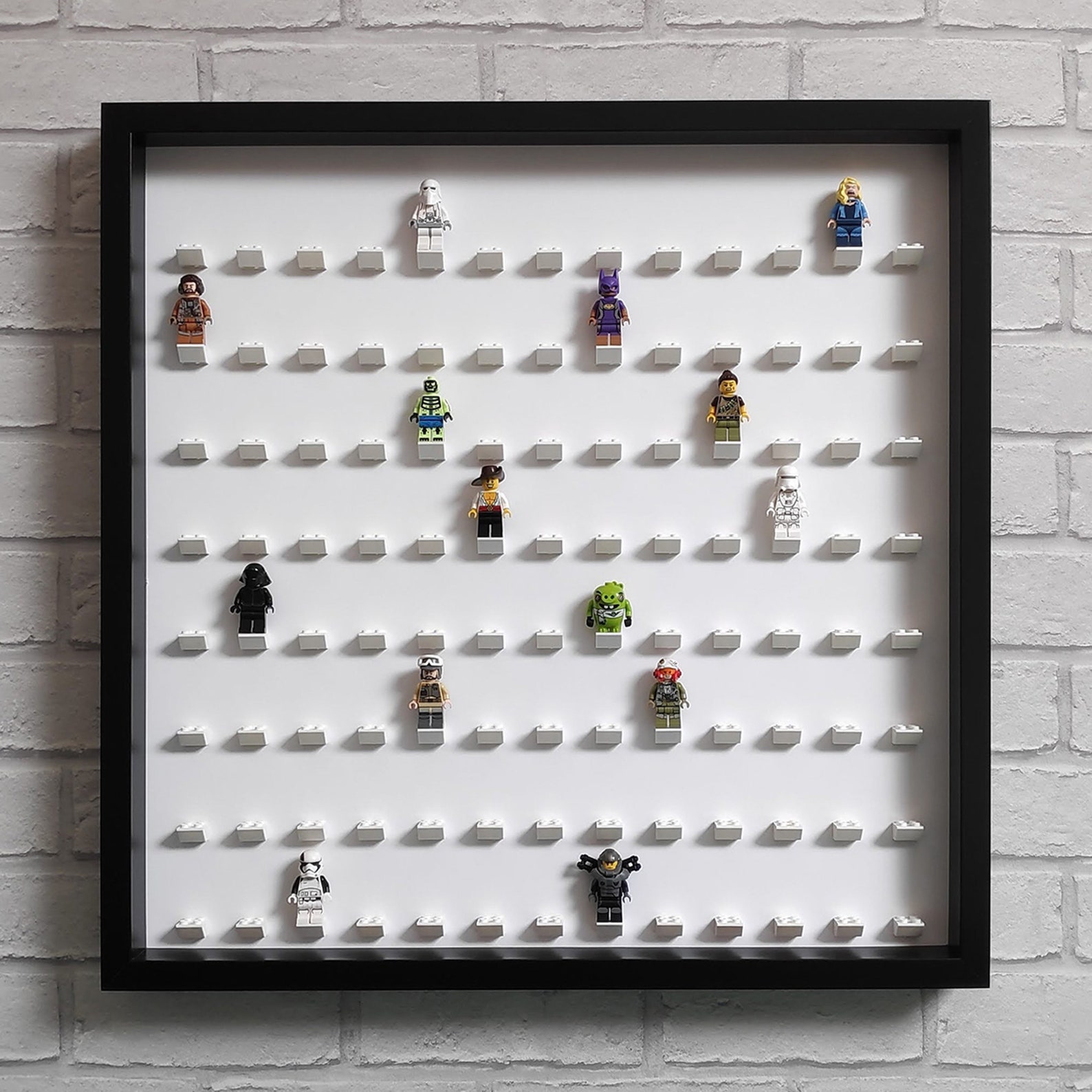 Display Frame for Lego Minifigures Large Storage Case Stand - Perspex ...