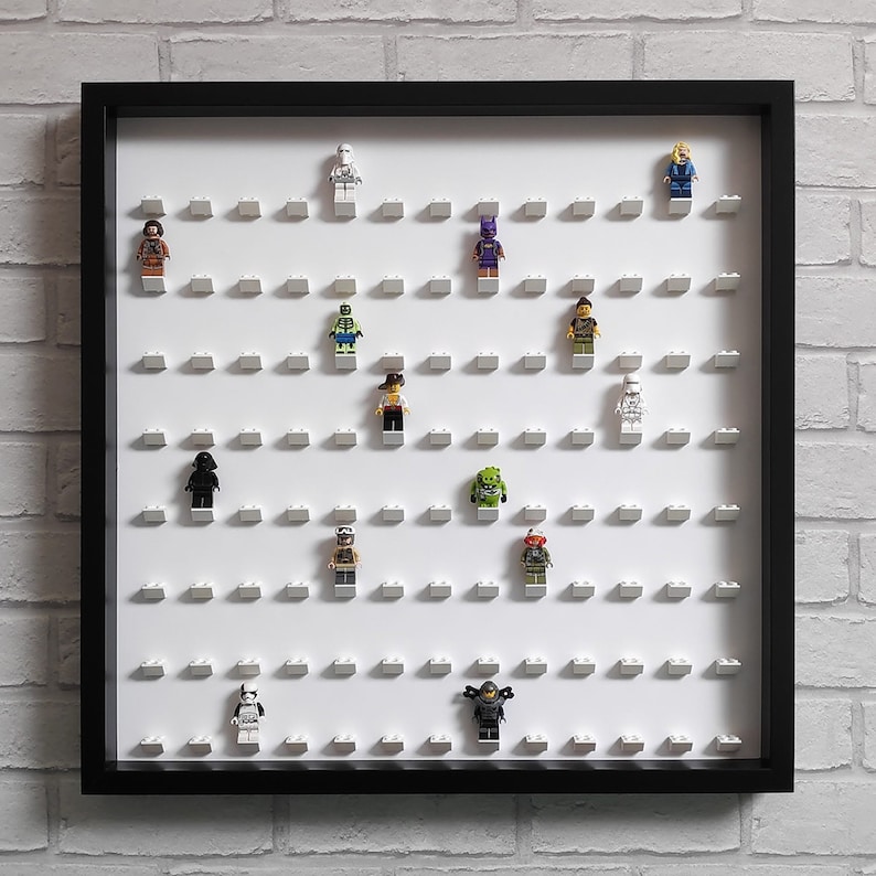 Display Frame for Lego Minifigures Large Storage Case Stand Perspex ...