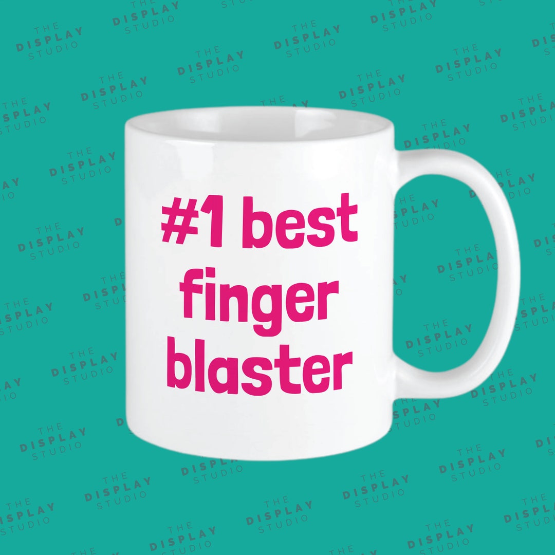 Funny Lesbian Coffee Mug: Finger Blaster Gift - Etsy