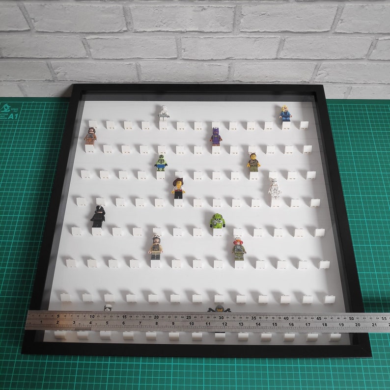 Display Frame for Lego Minifigures Large Storage Case Stand Perspex ...