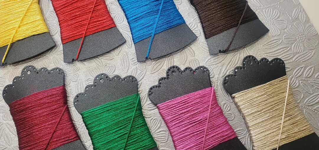 Satin Thread Pack - 8.5 Yards per Carton - Ritzy Thread - Etsy