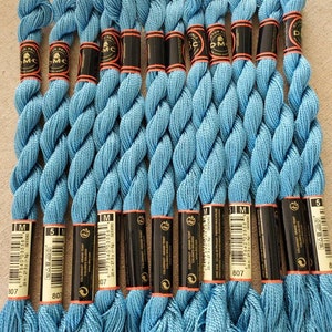 DMC Pearl Cotton Thread, Size 5 - Sold Individually You Pick Color - Etsy