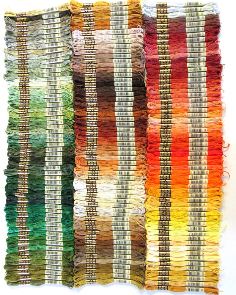 DMC Floss 469 Colors Available Pack of 50 Made in France | Etsy