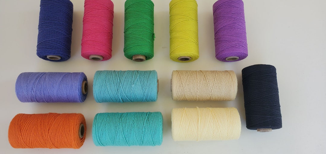 Solid Colors Twine - 240 Yards per Spool - Etsy
