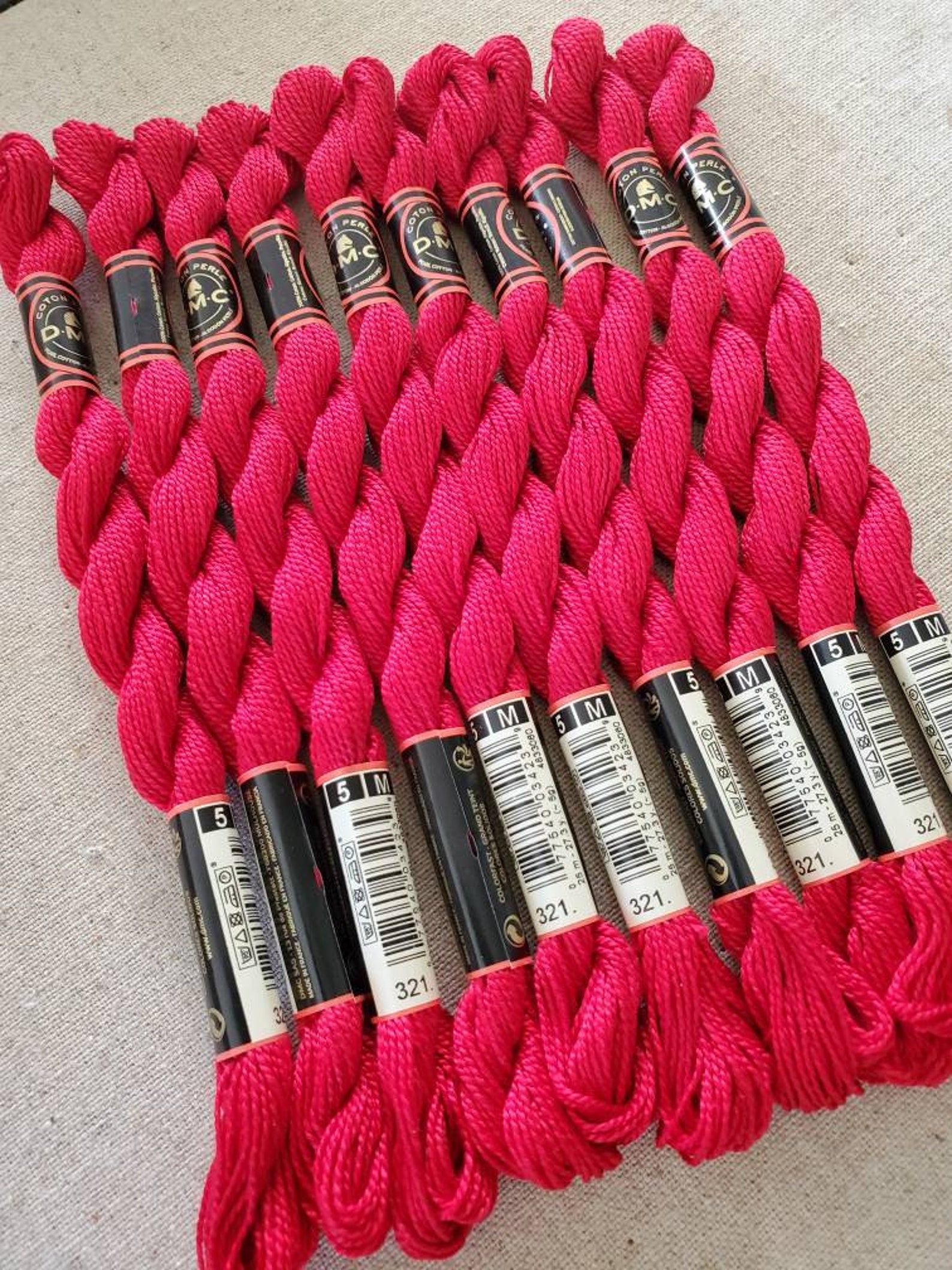 DMC Pearl Cotton Thread, Size 5 - Sold Individually You Pick Color - Etsy