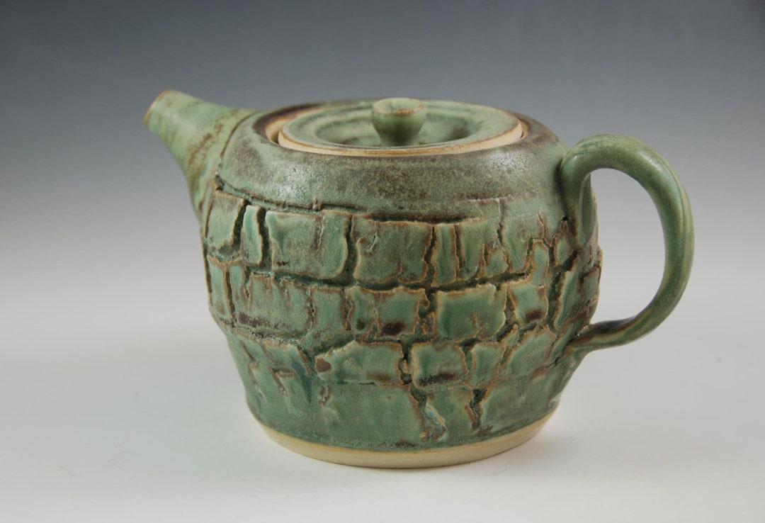 Pottery Teapot Unique 5 Inch Ceramic Teapot. Handmade in Quebec, Canada ...