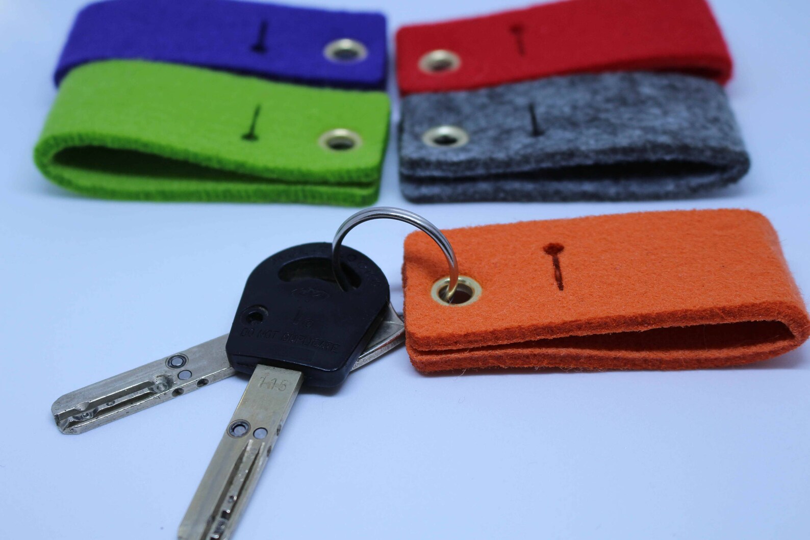 Cool Gadget Multifunction Felt Key Chain Fob Earphone Cable | Etsy