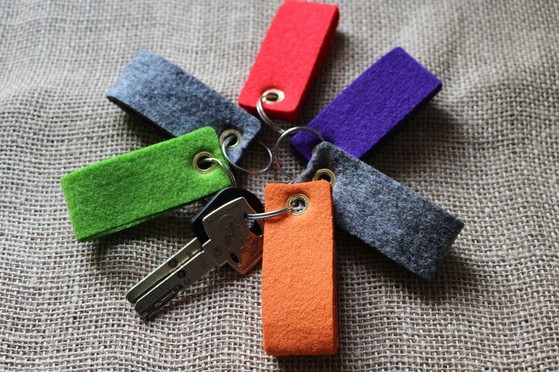 Cool Gadget Multifunction Felt Key Chain Fob Earphone Cable - Etsy