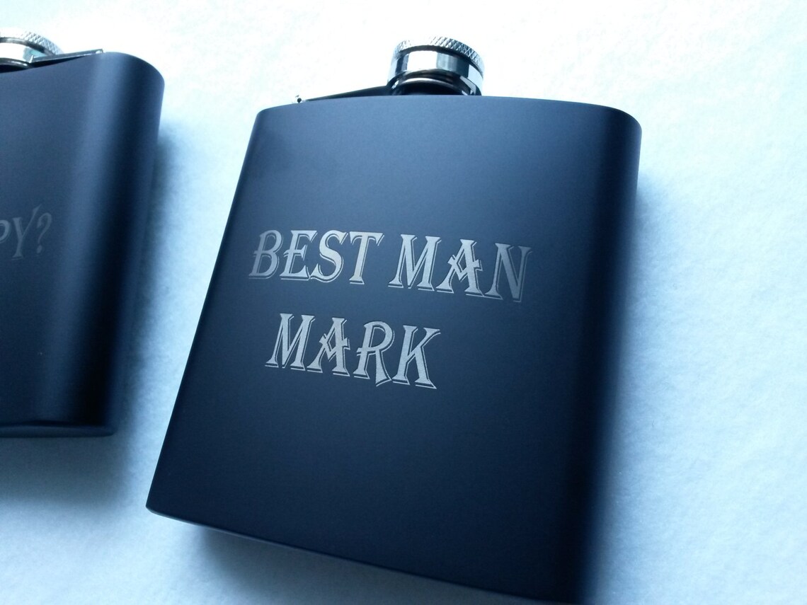 Personalized Hip Flask - Create Your Own Custom Engraved Flask Bachelor ...