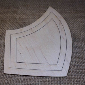 Face Mask Pattern Template Classic Style - Etsy