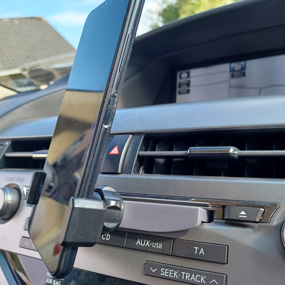 CD Slot Phone Holder Car Mobile Phone Stand Support for Lexus Rx450 ...