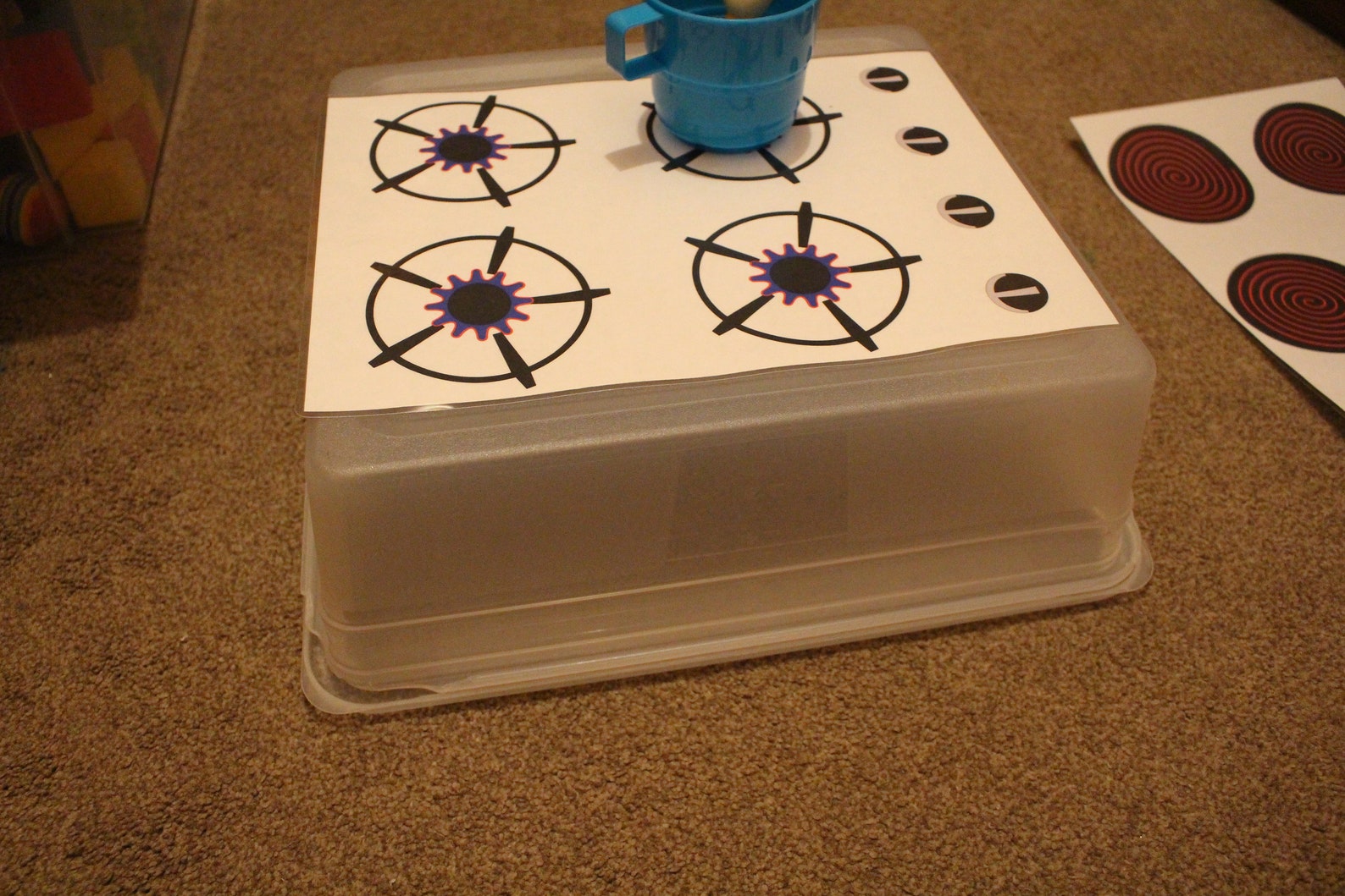 Kitchen DIY Toy Stove Range Printable Decals Svg Cut File DIY Projects ...