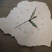 Custom Unique Bespoke Zimbabwe Shape Clock Zimbabwe Map Wooden ...