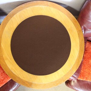 Circle Round Shape Table Mat Felt Placemats Custom Size Hand Cut - Etsy