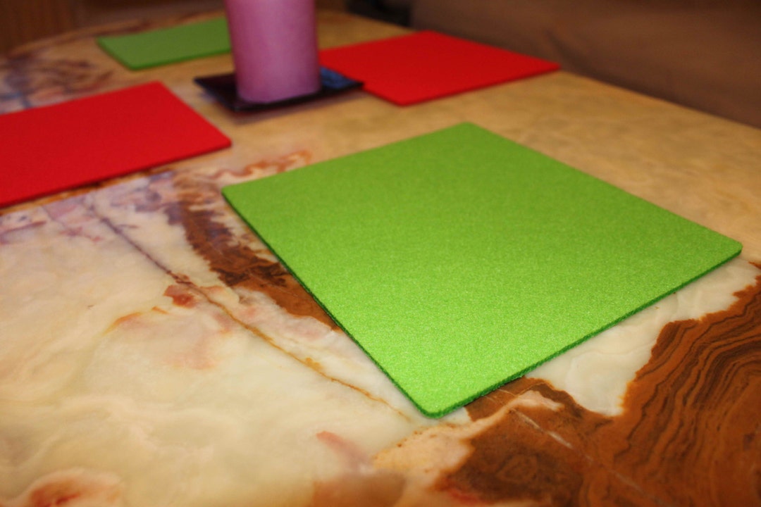 Placemats Simple Shape Rectangle Felt Table Mats Set of 2 - Etsy
