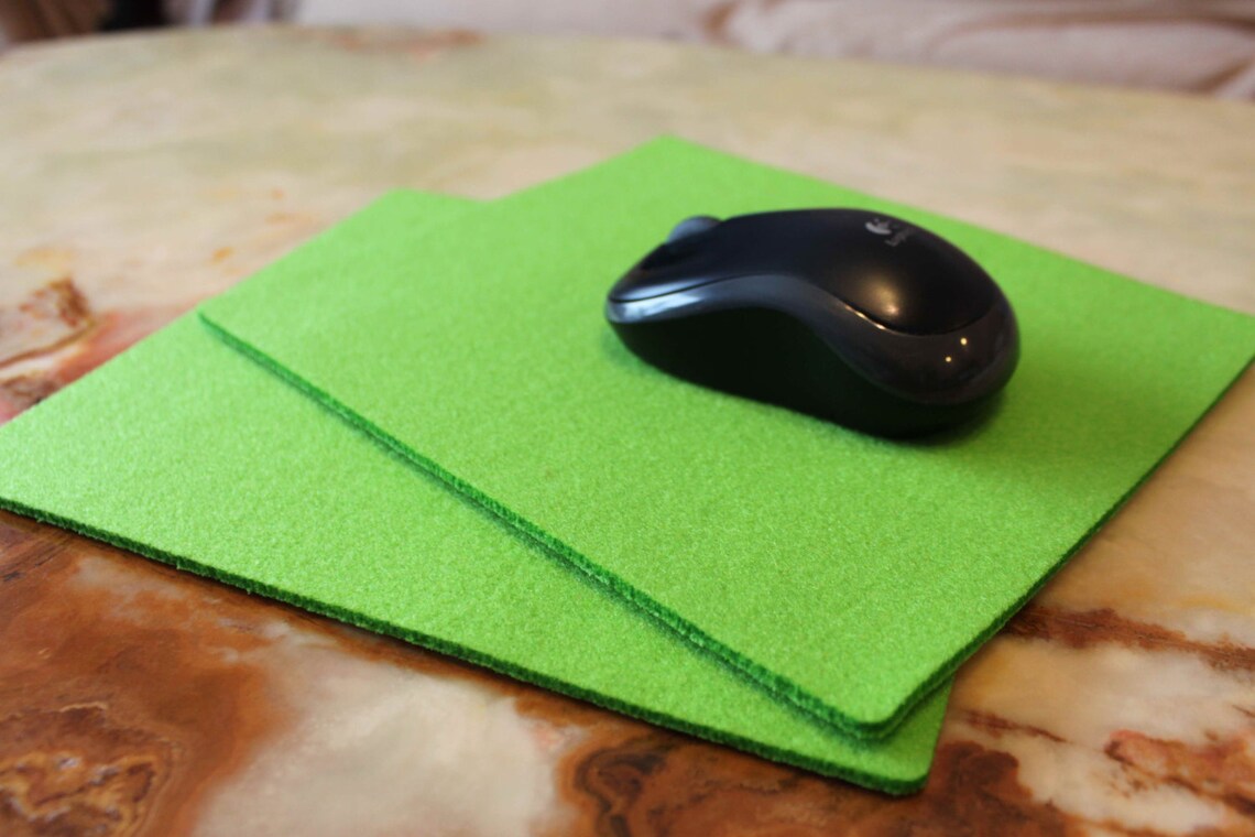 Mouse Mat Pad Eco Friendly Color Felt 4 Mm NICE New Fabric - Etsy