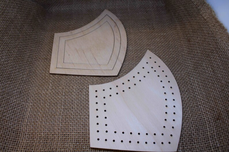 Face Mask Pattern Template Classic Style - Etsy