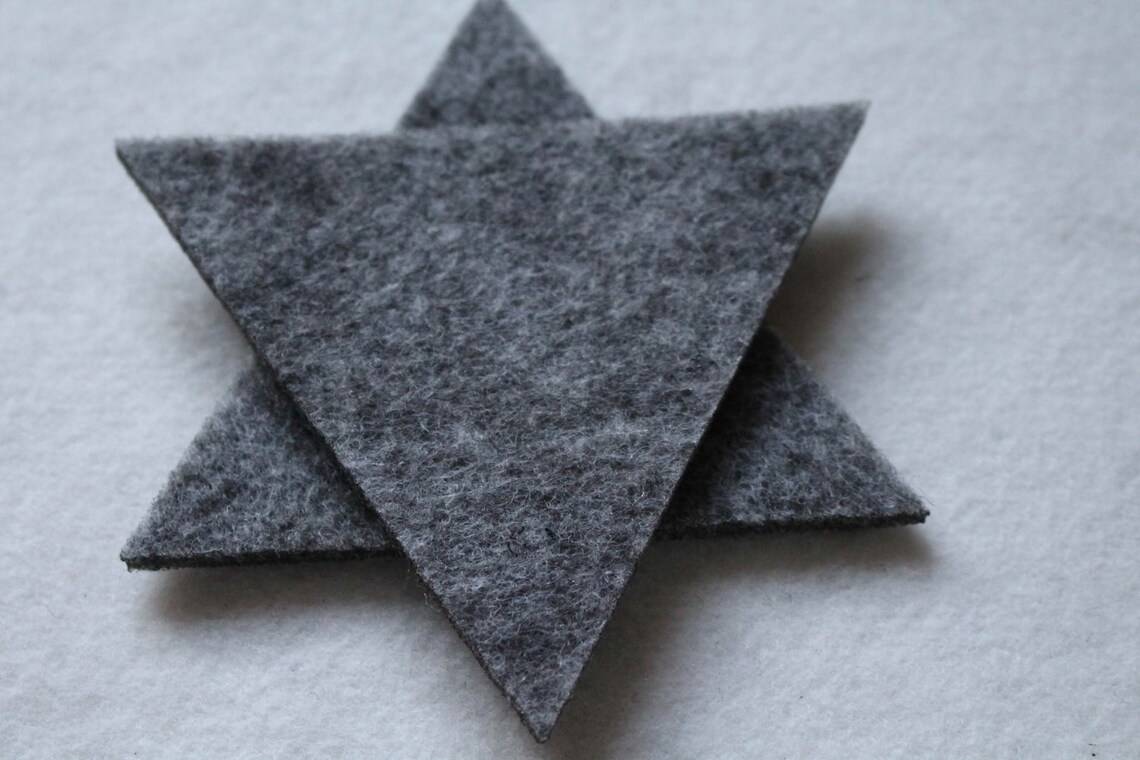 Triangular Felt Coaster Simple Shapetriangular Set of 7 Pieces | Etsy