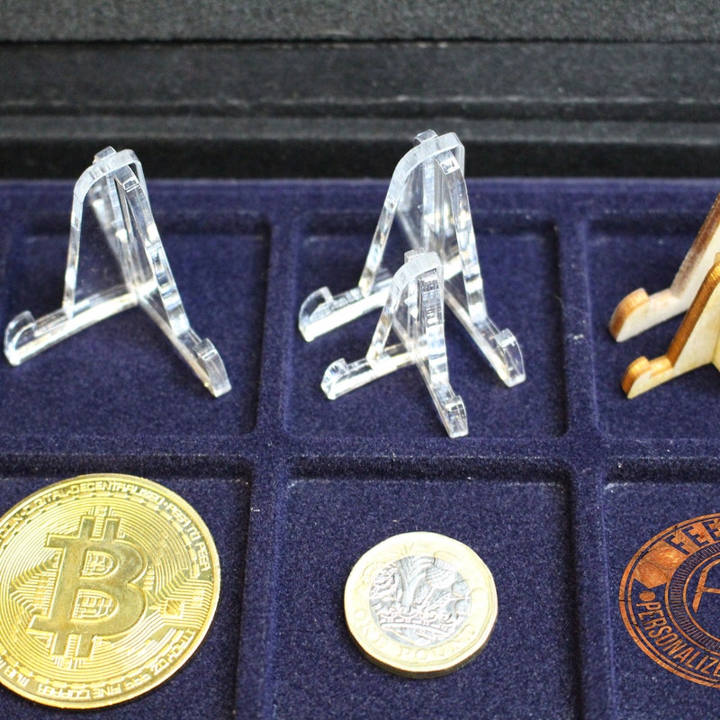 Coin Display Stand - Etsy