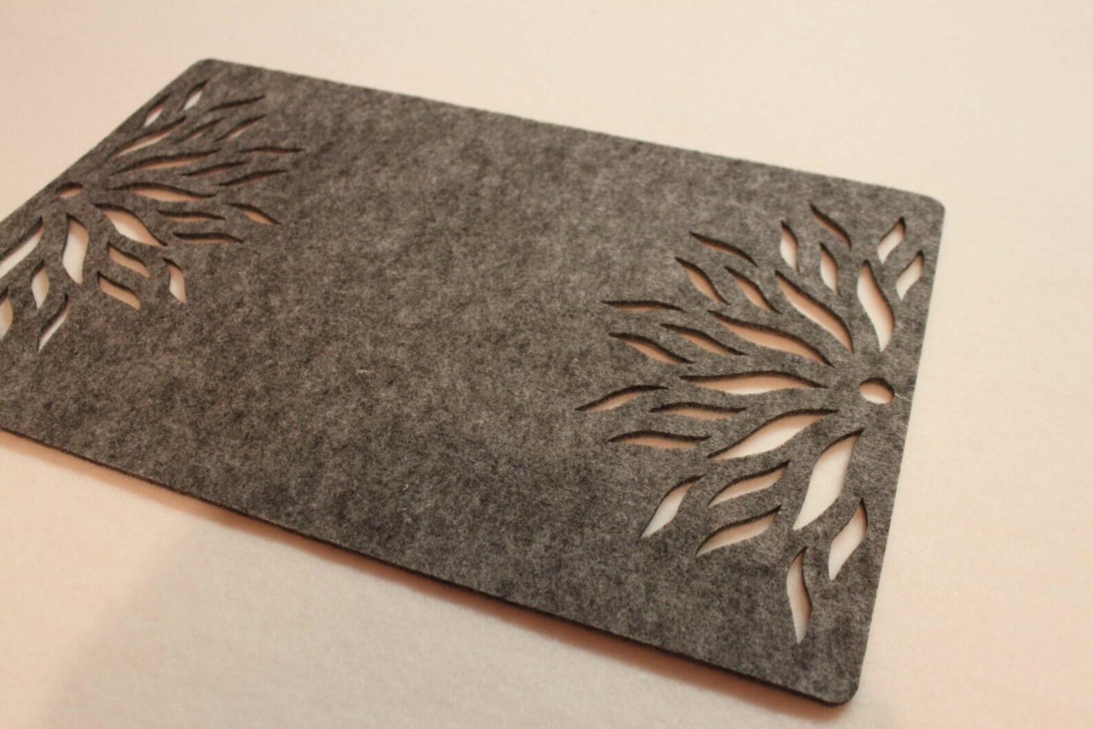 Large Felt Placemats 17 x 11 inch. Rectangle Place Mat Set of | Etsy